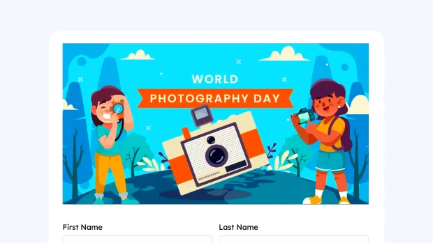Photo Contest Entry Form - Fluent Forms